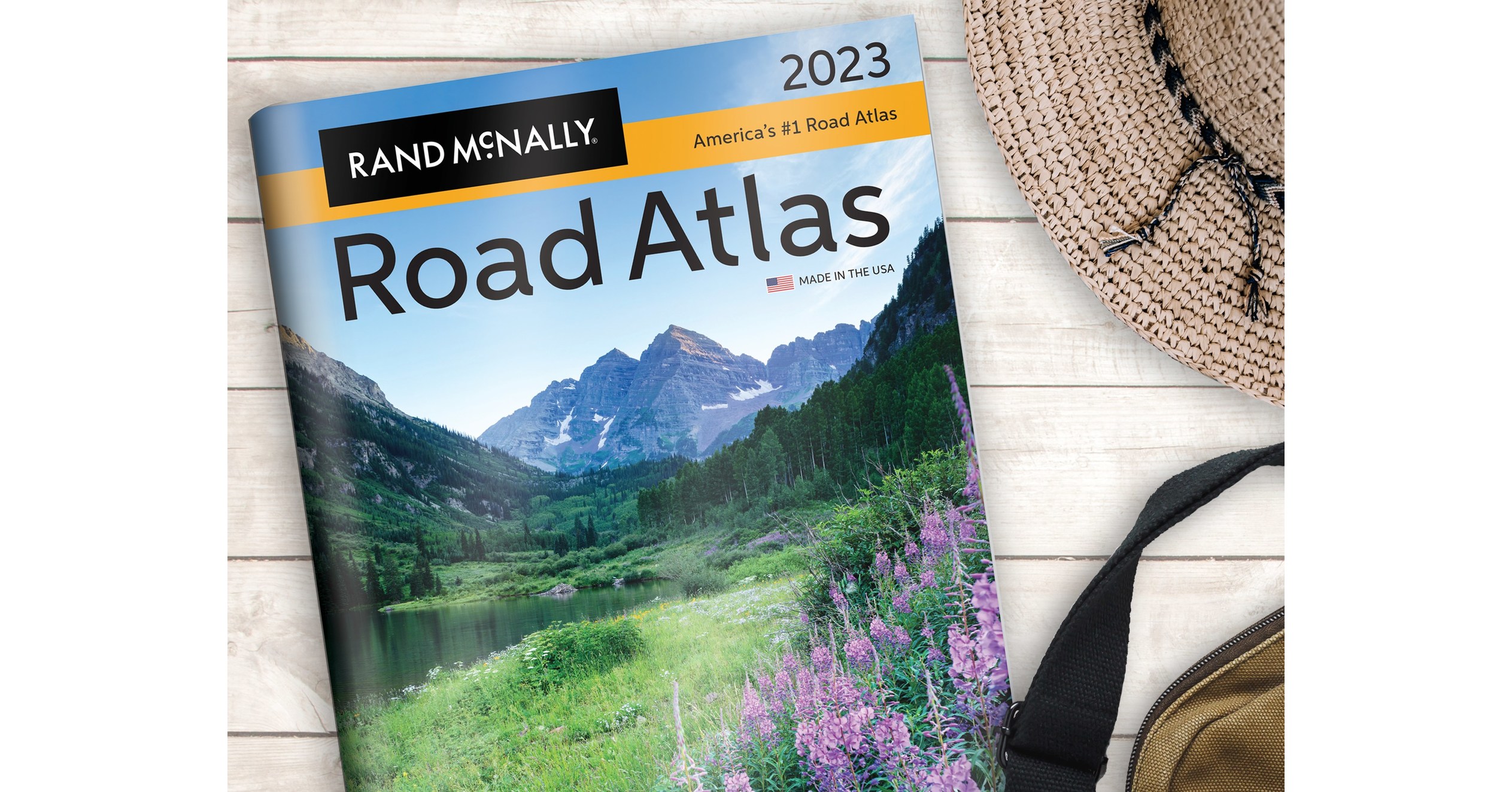 Rand McNally 2024 Large Scale Road Atlas 100th Anniversary, 10/07/2023