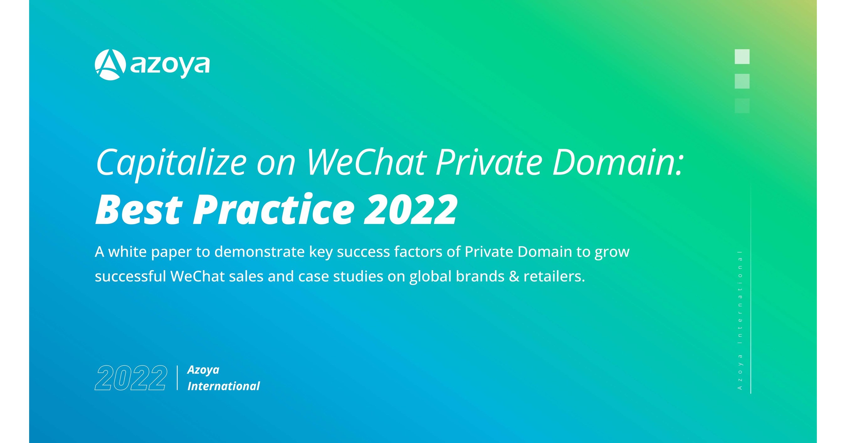 Azoya Releases New Whitepaper to Help Global Retailers and Brands Boost ...