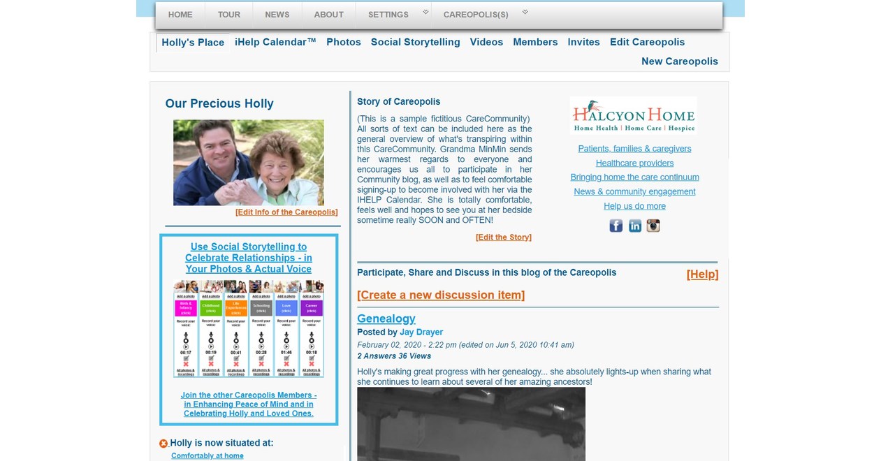 Halcyon Home Leverages Careopolis to Enhance Healing, Aging and End-of ...