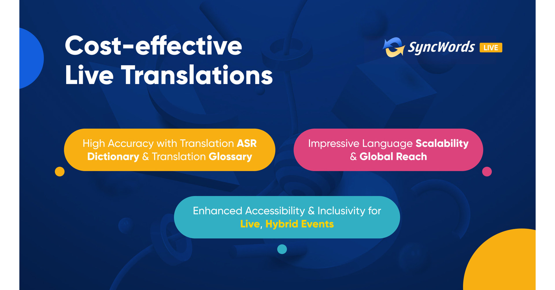 SyncWords to Caption Event Leadership Institute's Webinars