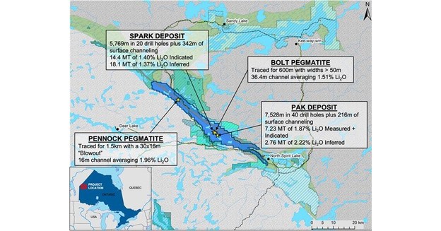 FRONTIER LITHIUM ANNOUNCES REMAINING 2022 EXPLORATION PLANS INCLUDING A ...