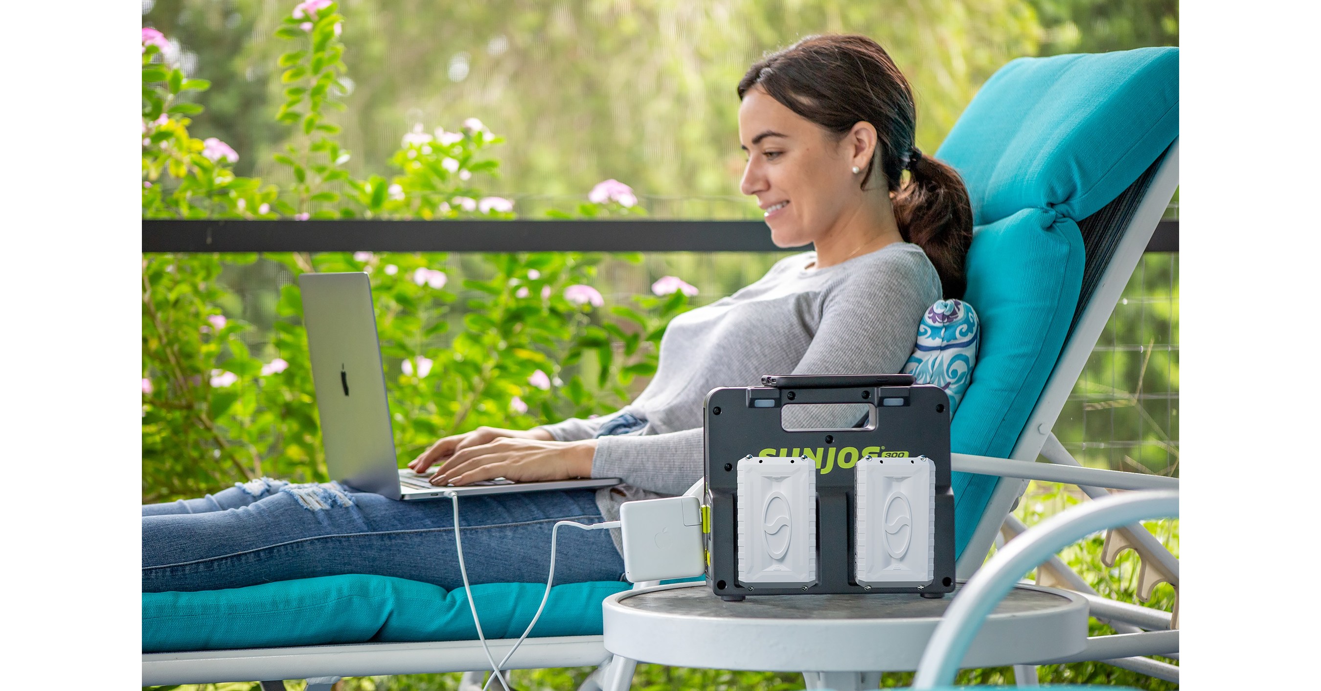 NEW SUN JOE® 300W 24V iON+ CORDLESS POWER STATION SUPERCHARGES YOUR ...