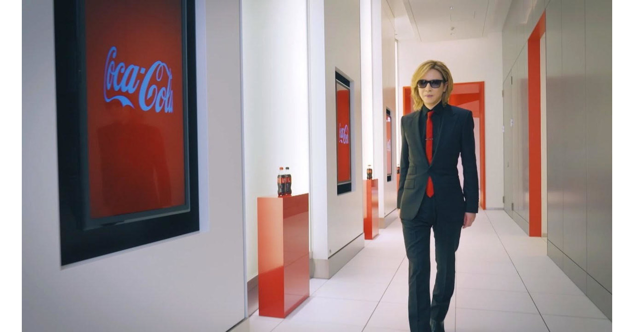 JAPANESE ROCK STAR YOSHIKI AND COCA-COLA TEASE NEW PROJECT