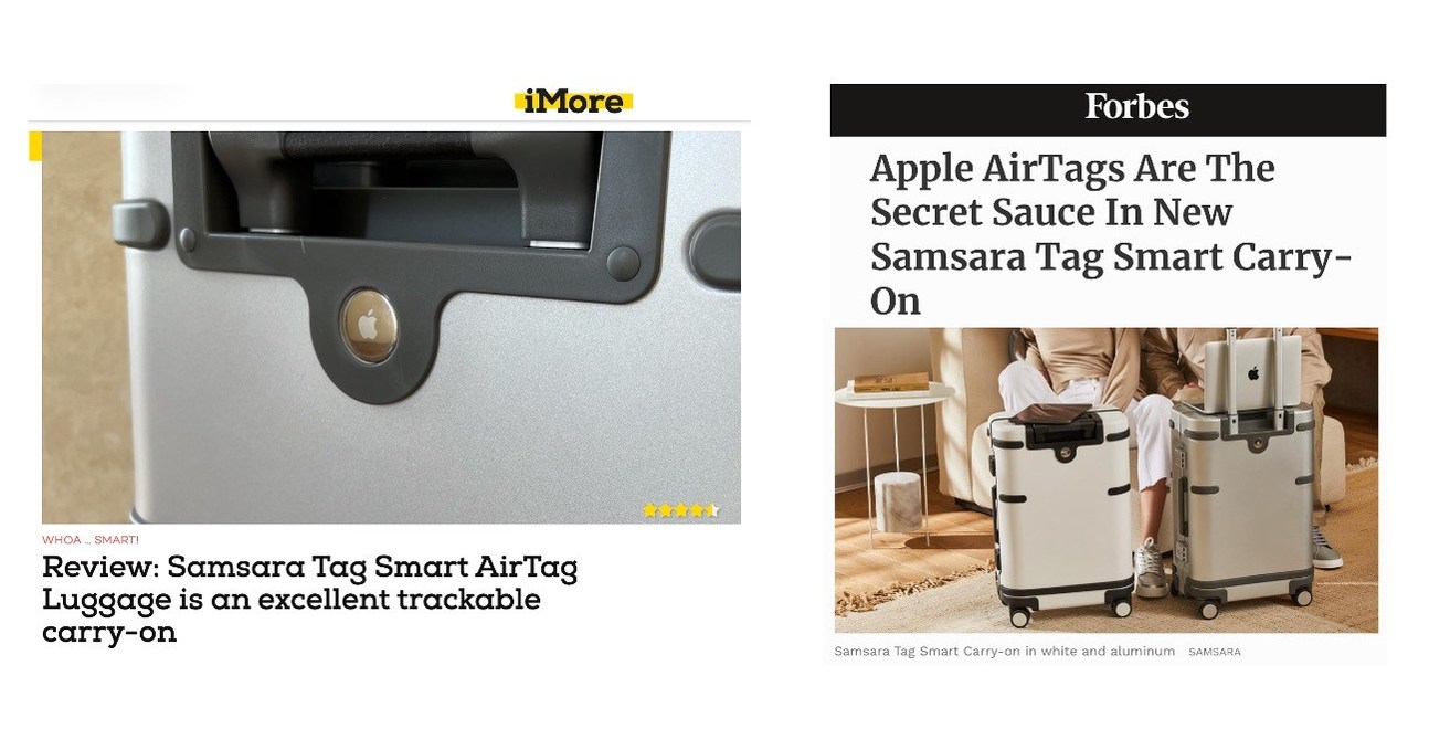 PRESS CALLS SAMSARA'S NEW TAG SMART COLLECTION "EXCELLENT", "AMAZING ...