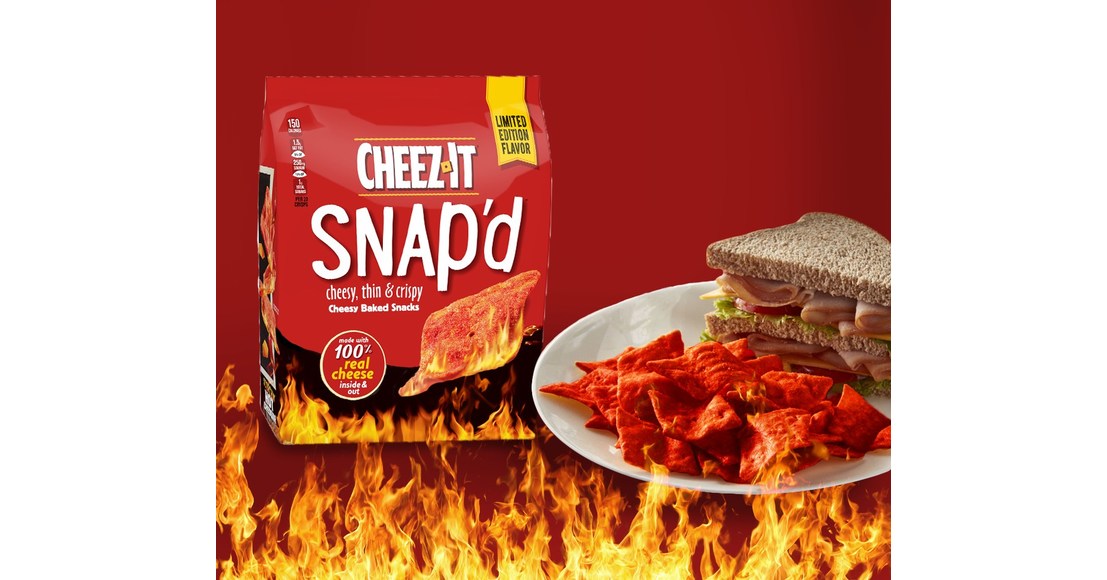 CHEEZ-IT® TURNS UP THE LUNCHTIME HEAT WITH NEW CHEEZ-IT® SNAP'D ...