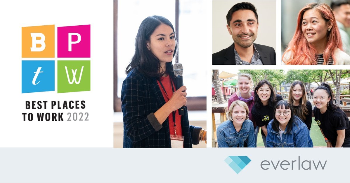Everlaw Ranked No. 2 Best Place to Work in the Bay Area for its ...
