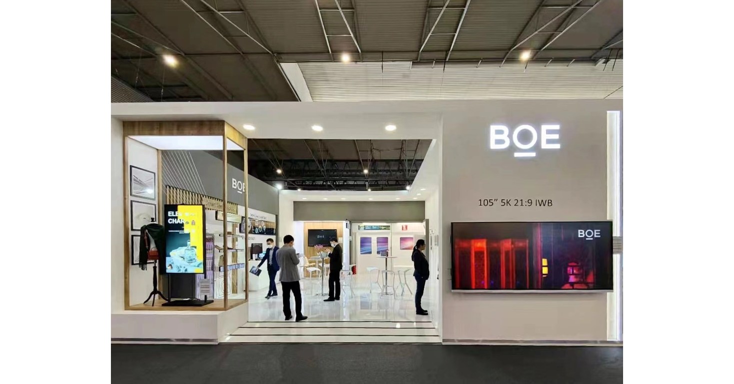 BOE showcases remarkable innovation strength in smart IoT at ISE 2022