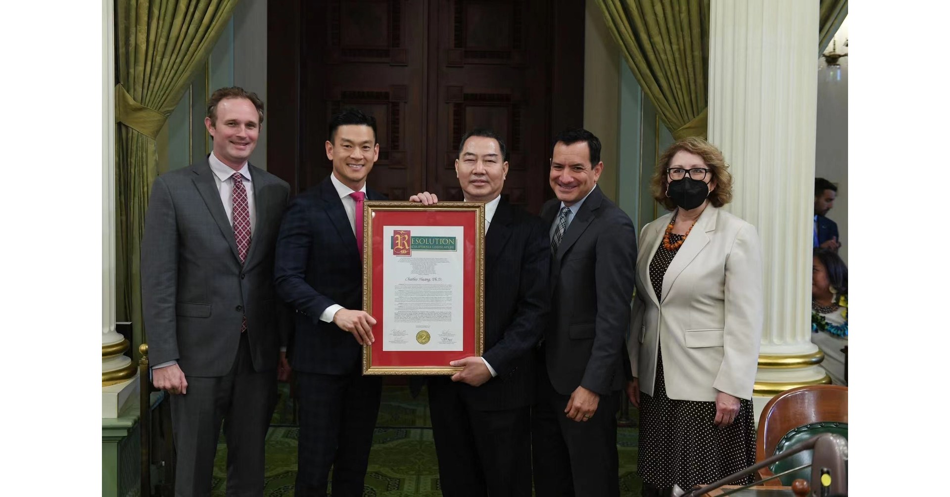 Pasaca Capital Founder and Chairman Dr. Charles Huang Honored by California Joint AAPI ...