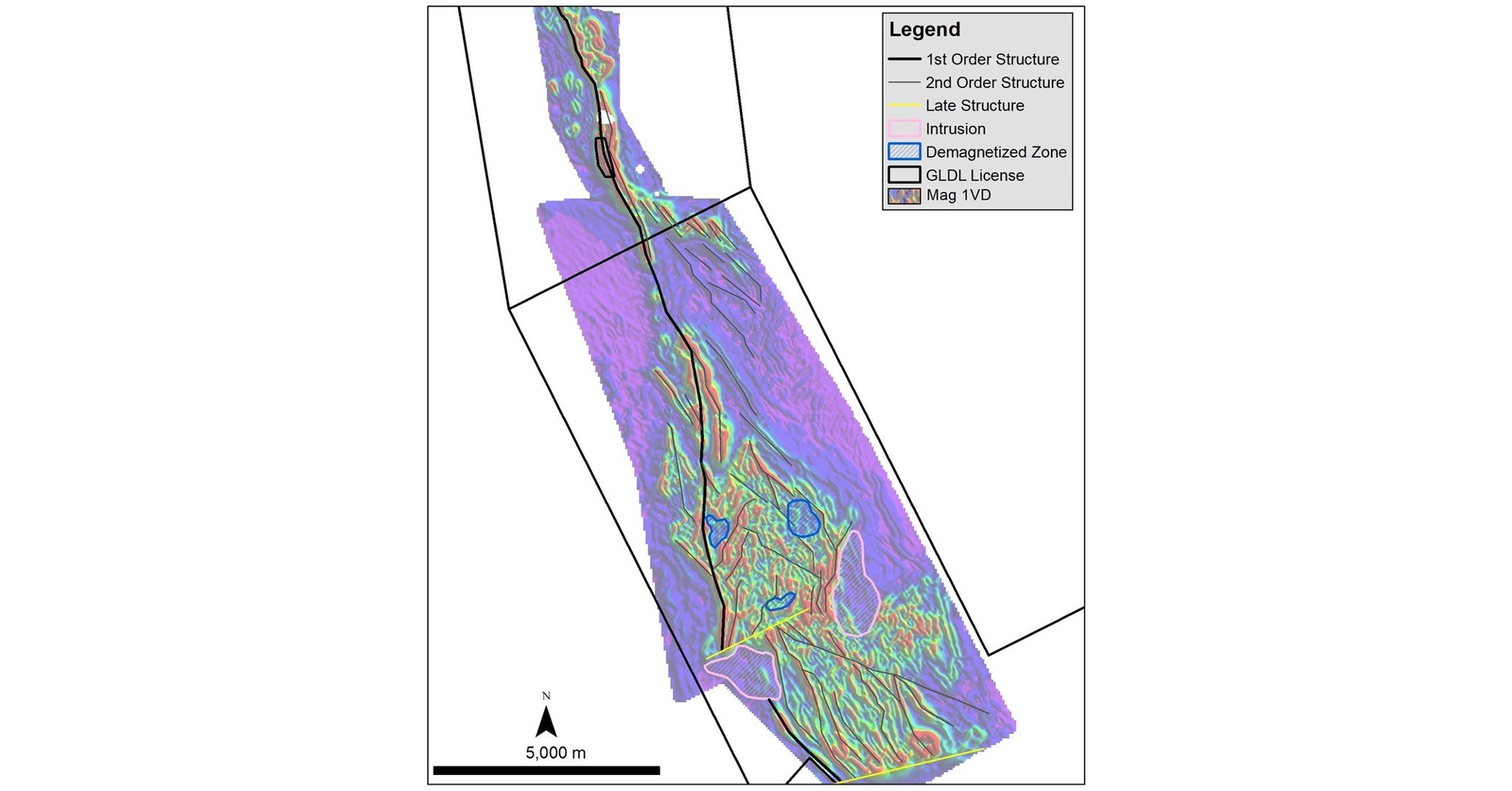 GOLD LINE ANNOUNCES REINTERPRETATION OF HISTORIC GEOPHYSICAL SURVEY ...