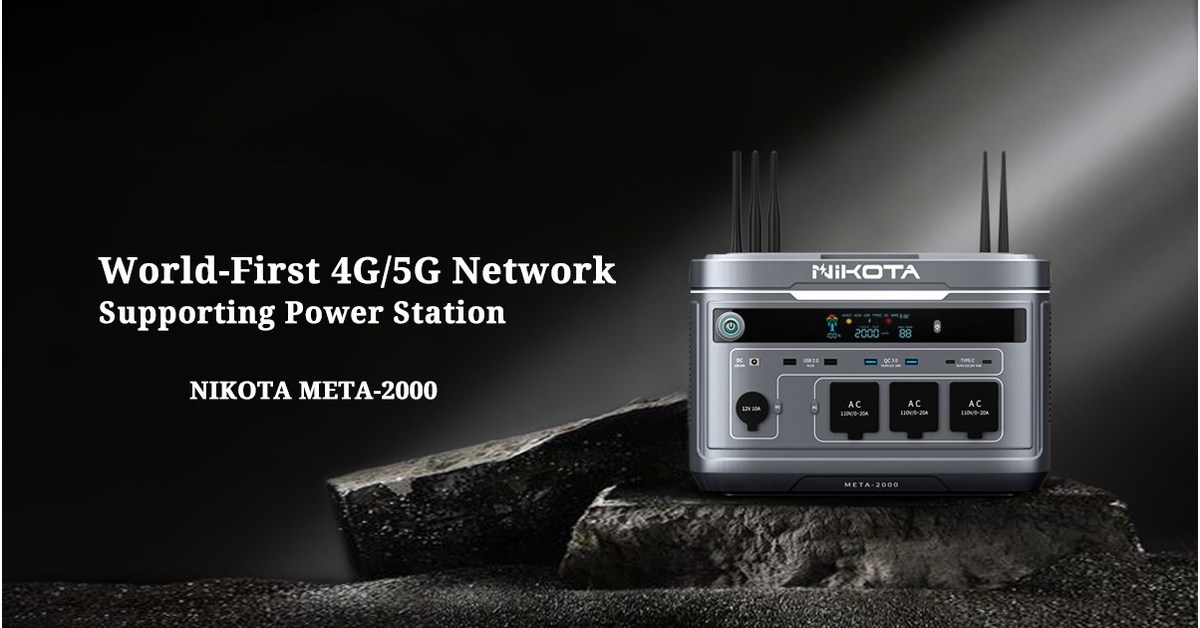NIKOTA Launches an Innovative Power Station META-2000 on INDIEGOGO
