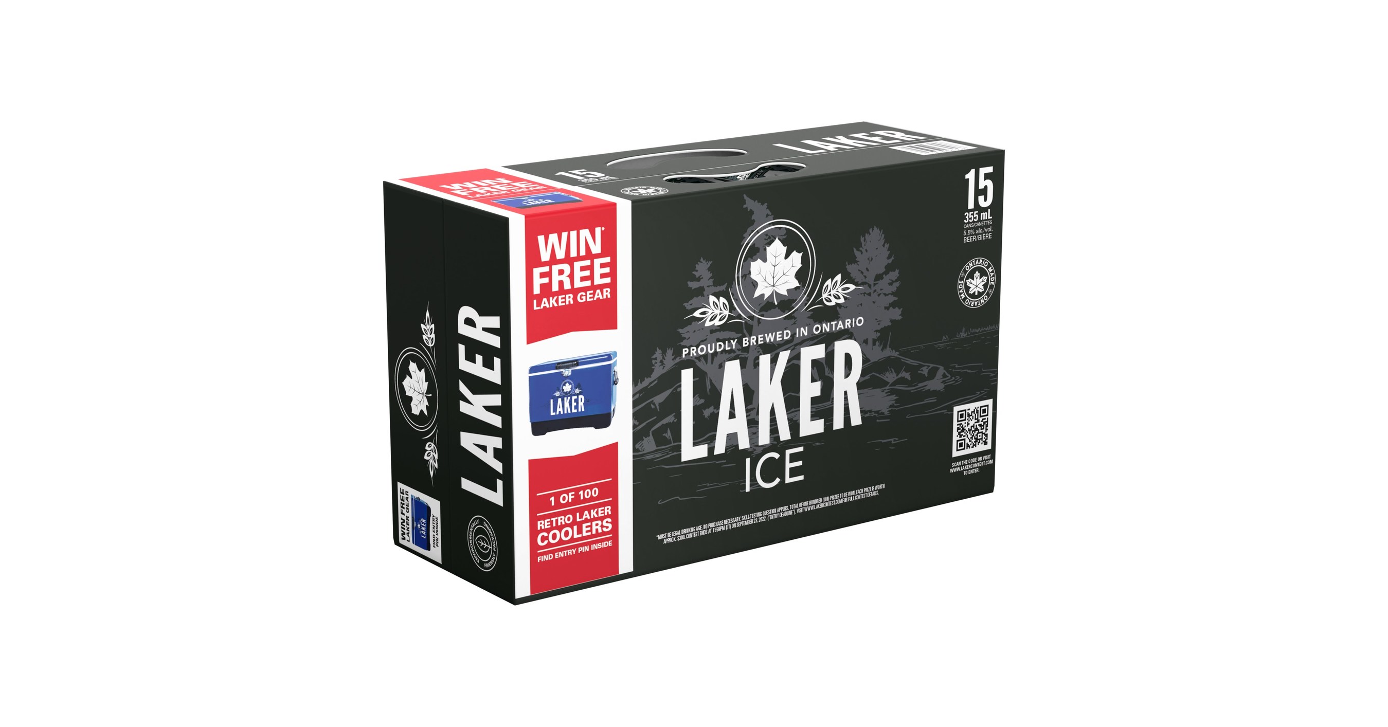 You could win 1 of 100 Retro Laker Coolers. BYO ice.