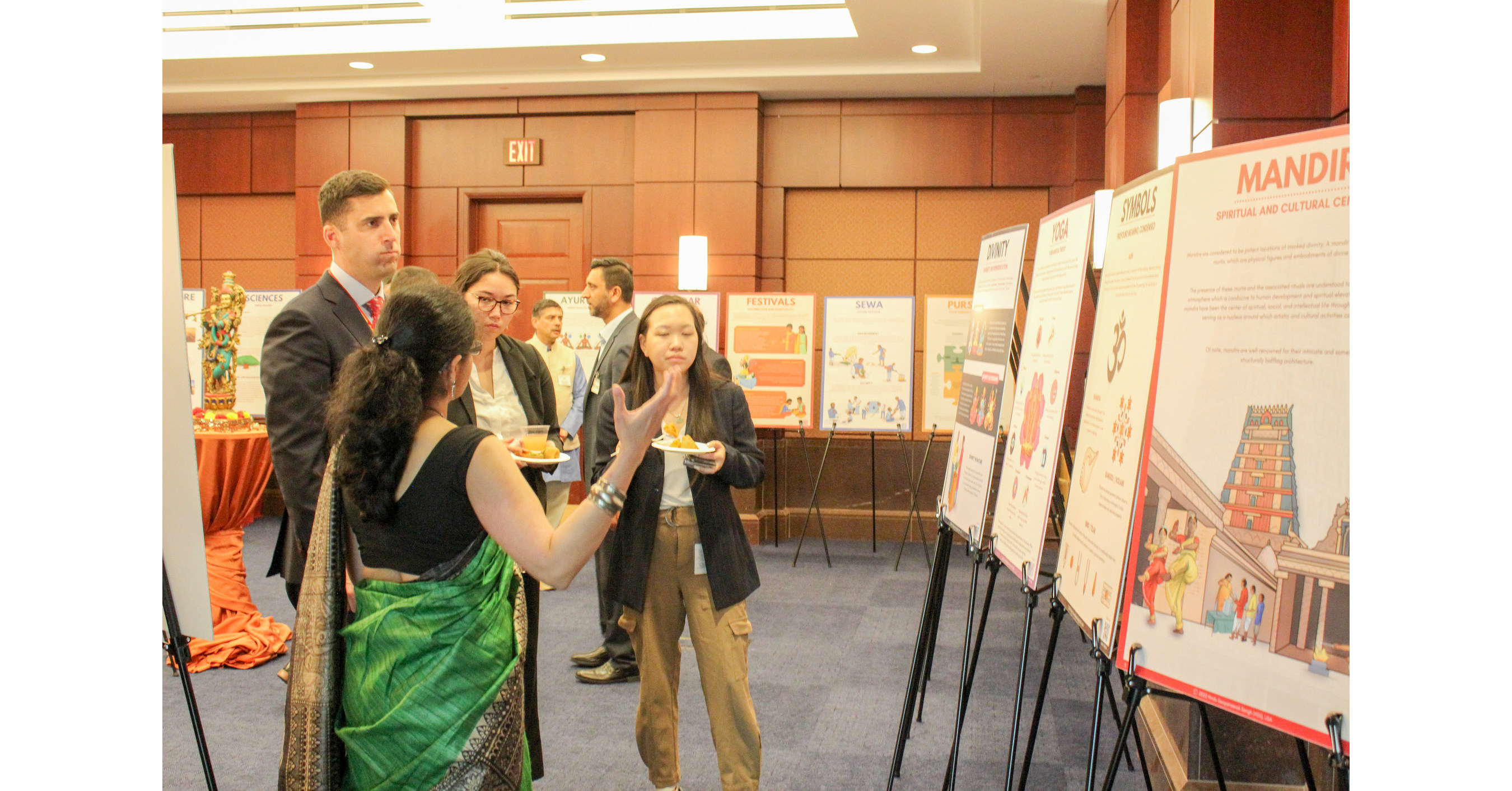 Hindu Civilization Exhibited on Capitol Hill