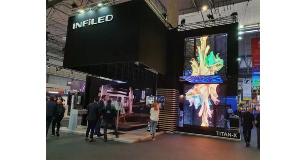 INFiLED Unveils Impressive Booth at ISE2022 in Barcelona