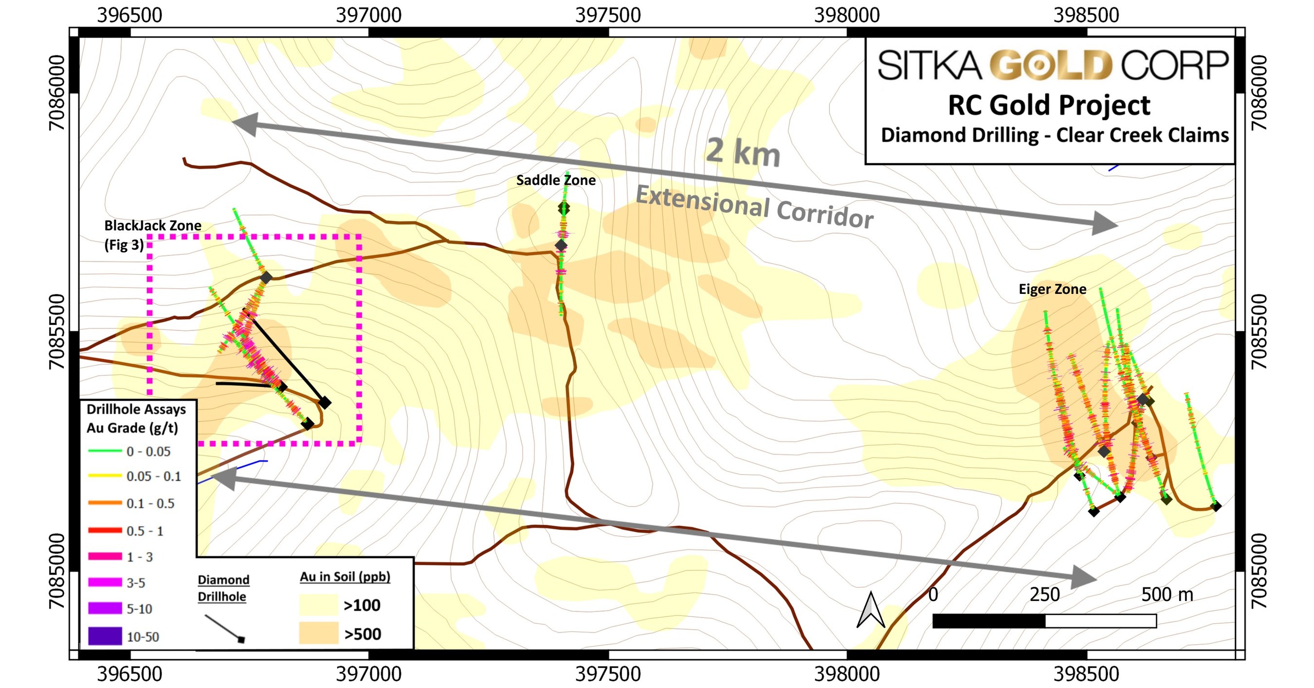 Sitka Intercepts 205.8 Metres of 1.01 g/t Gold From Surface, Including 91.0 Metres of 1.61 g/t ...
