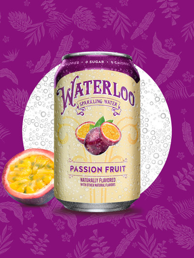 WATERLOO SPARKLING WATER INTRODUCES ALL-NEW PASSION FRUIT FLAVOR AND ...