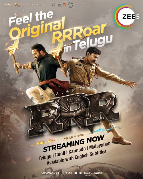 ZEE5 Global brings to audiences the RRRoar of S.S. Rajamouli's RRR in ...