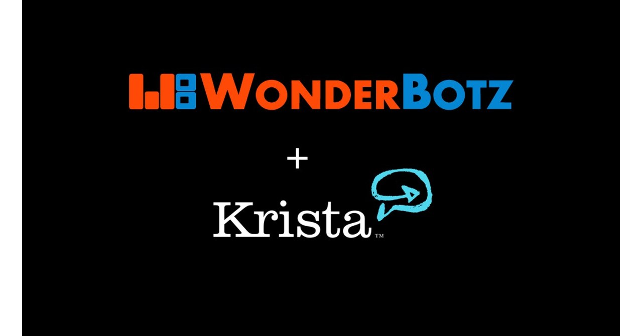 WonderBotz Partners with Krista Software for AI-led Intelligent Automation