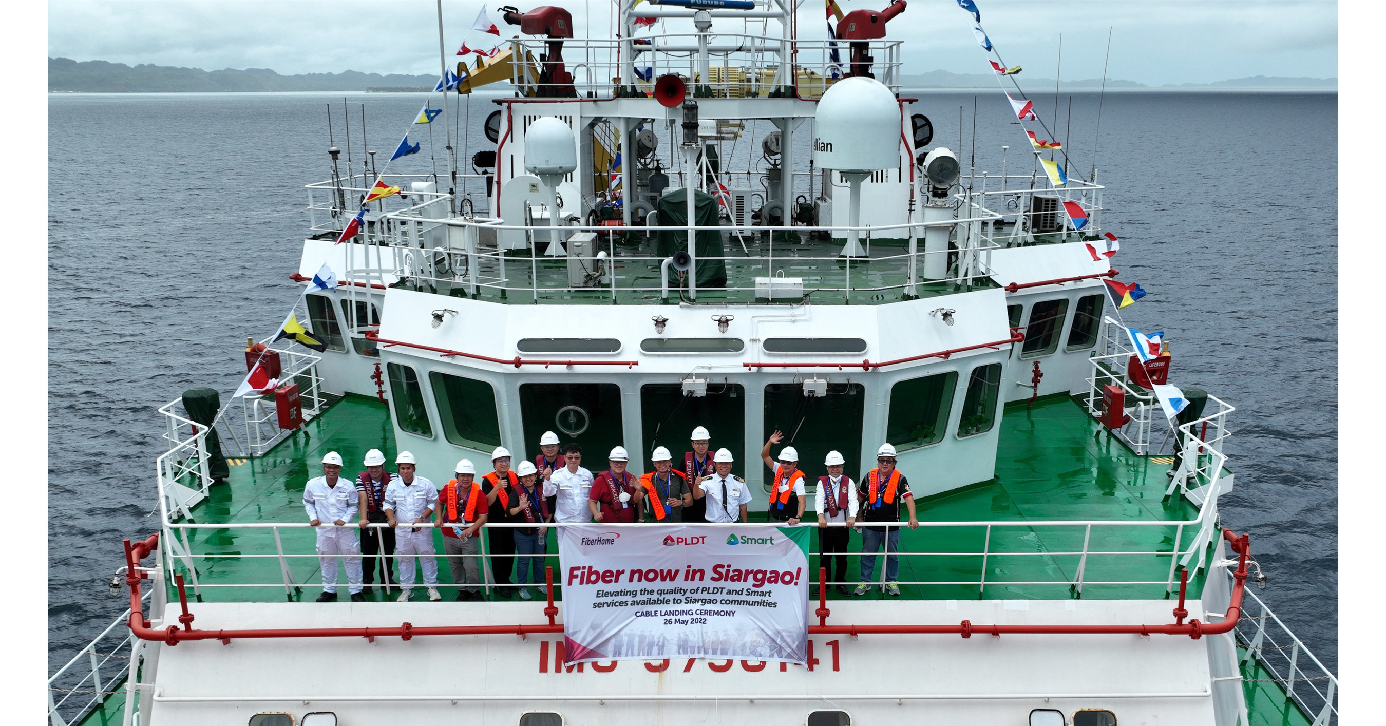FiberHome Assists Philippines to Install The Marine Cable Network