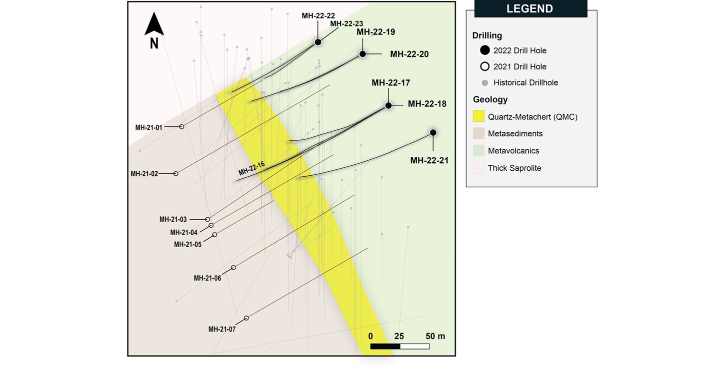 GOLDEN SHIELD DRILLS EXTENSIONS OF MAZOA HILL WITH 7.58 g/t gold OVER ...