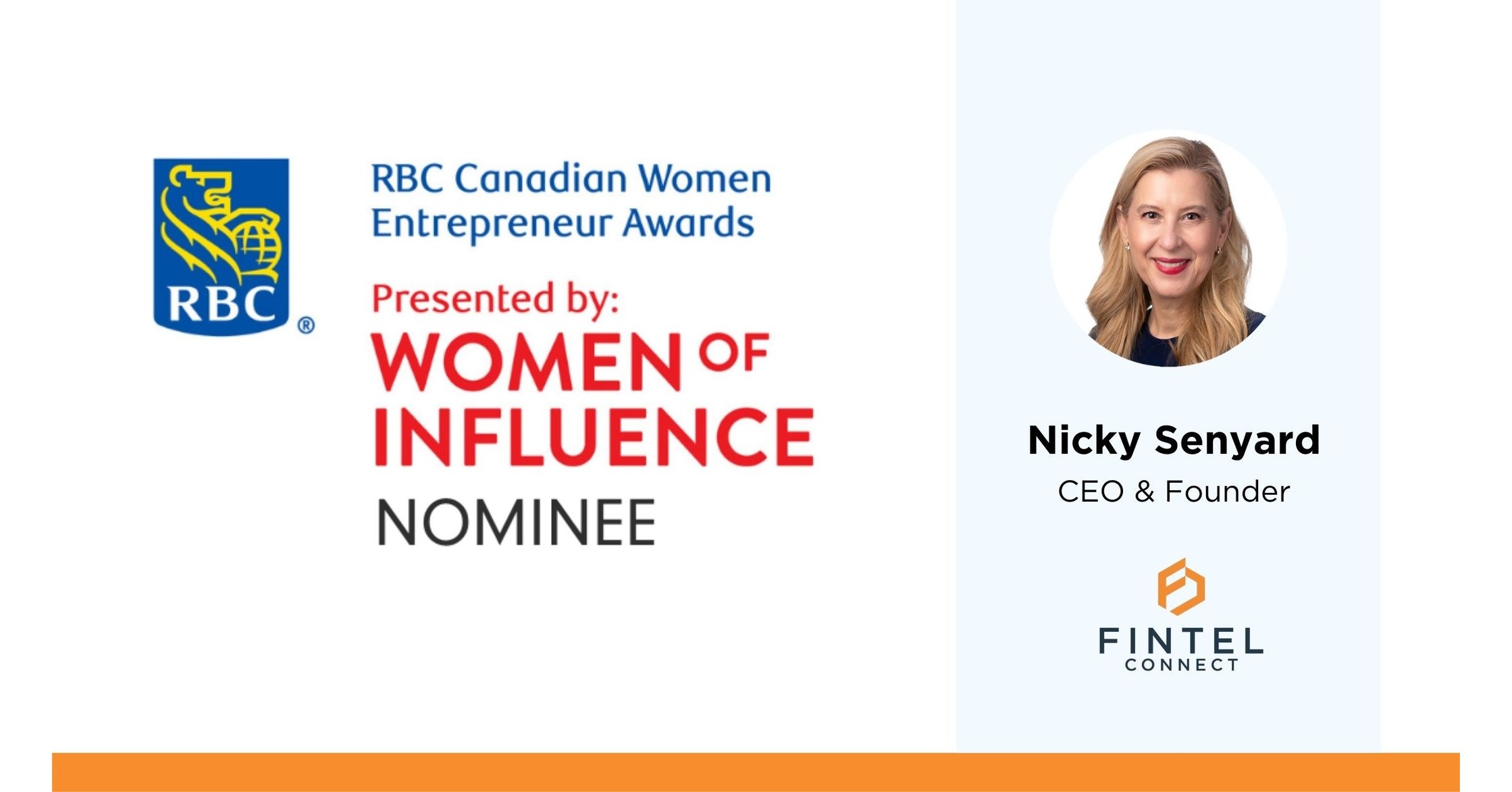 Fintel Connect CEO Nominated for RBC Canadian Women Entrepreneur Awards