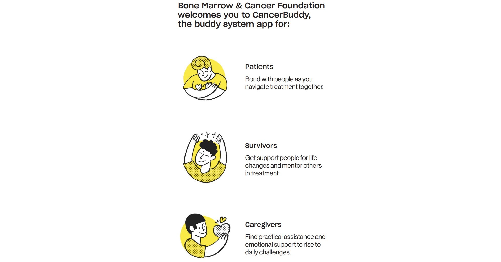 Bone Marrow & Cancer Foundation Launches CancerBuddy App