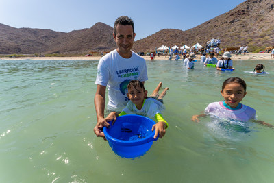 Earth Ocean Farms carries out its seventh release of juvenile Totoaba ...