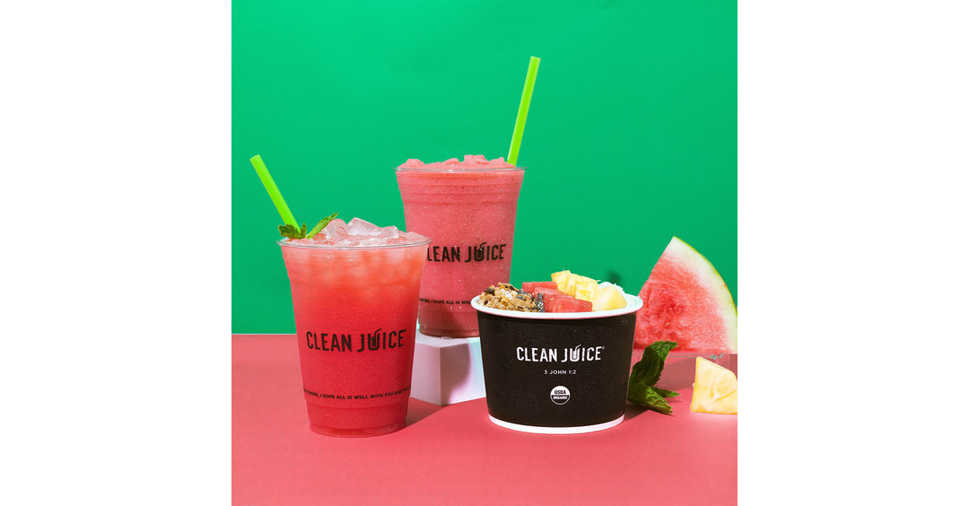 Clean Juice Unveils Organic Watermelon Innovations in New Summer Menu ...