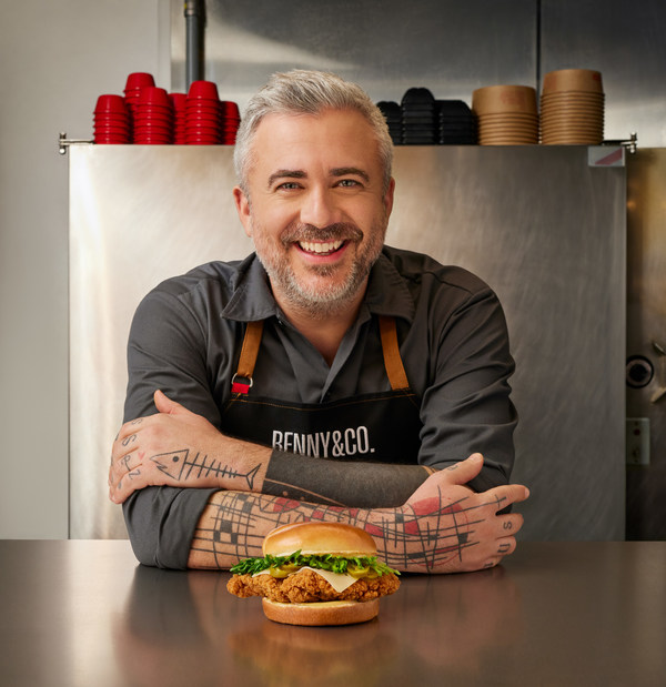 Benny&Co. signs a first collaboration with chef emeritus Martin Juneau