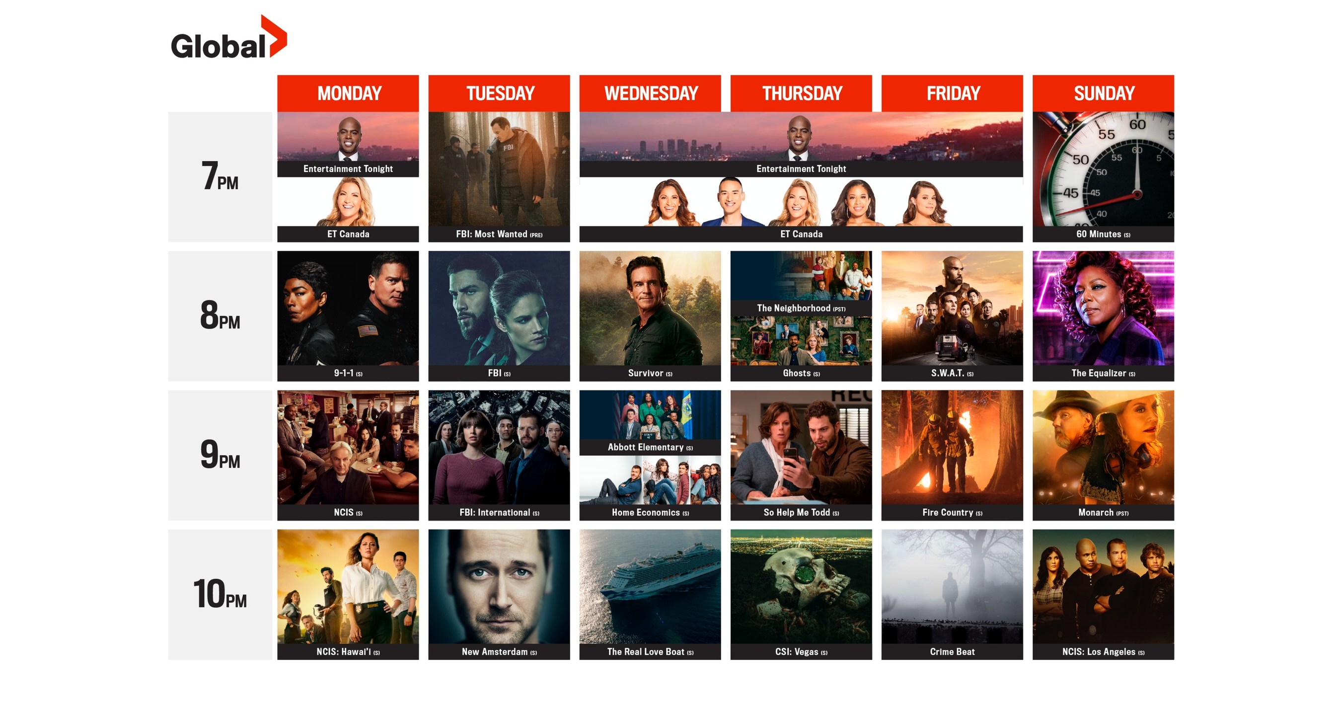 primetime tv schedule