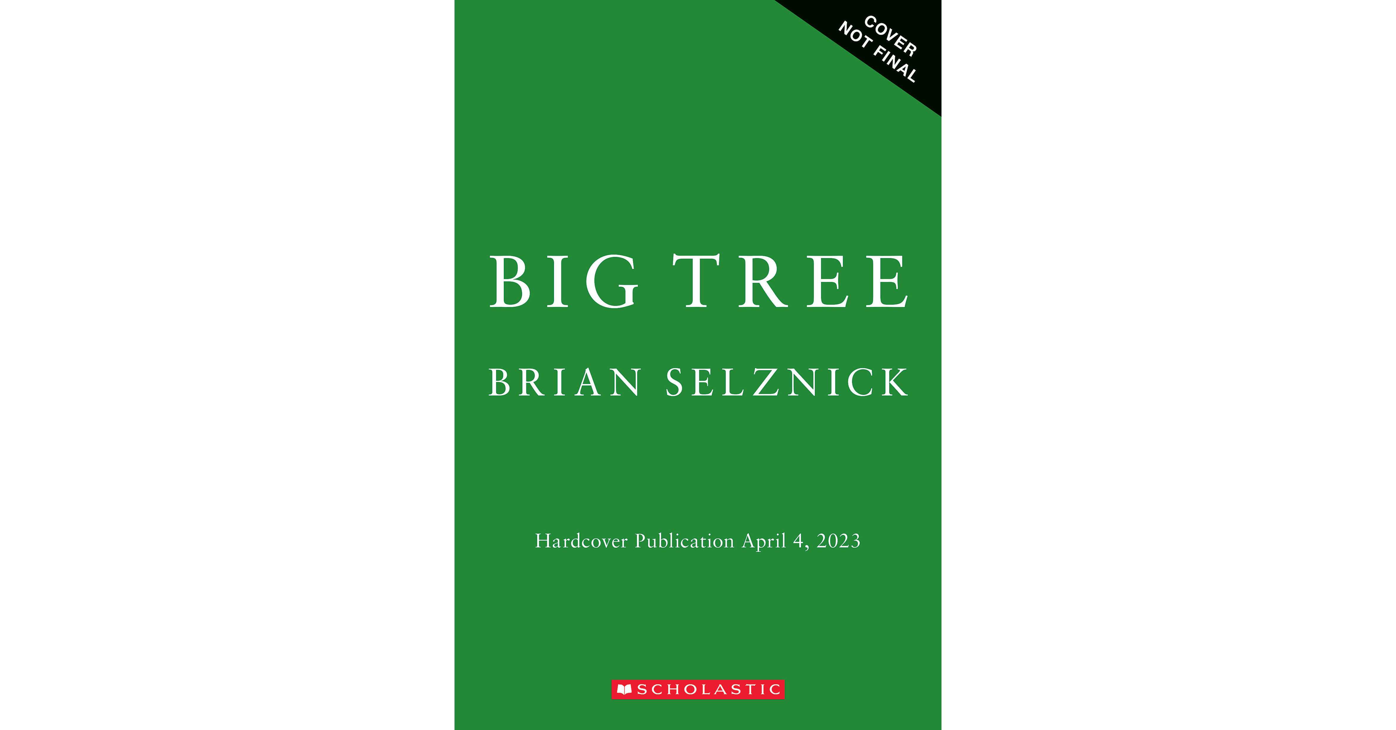 SCHOLASTIC PLANTS "BIG TREE" BY #1 NEW YORK TIMES BESTSELLING AUTHOR ...