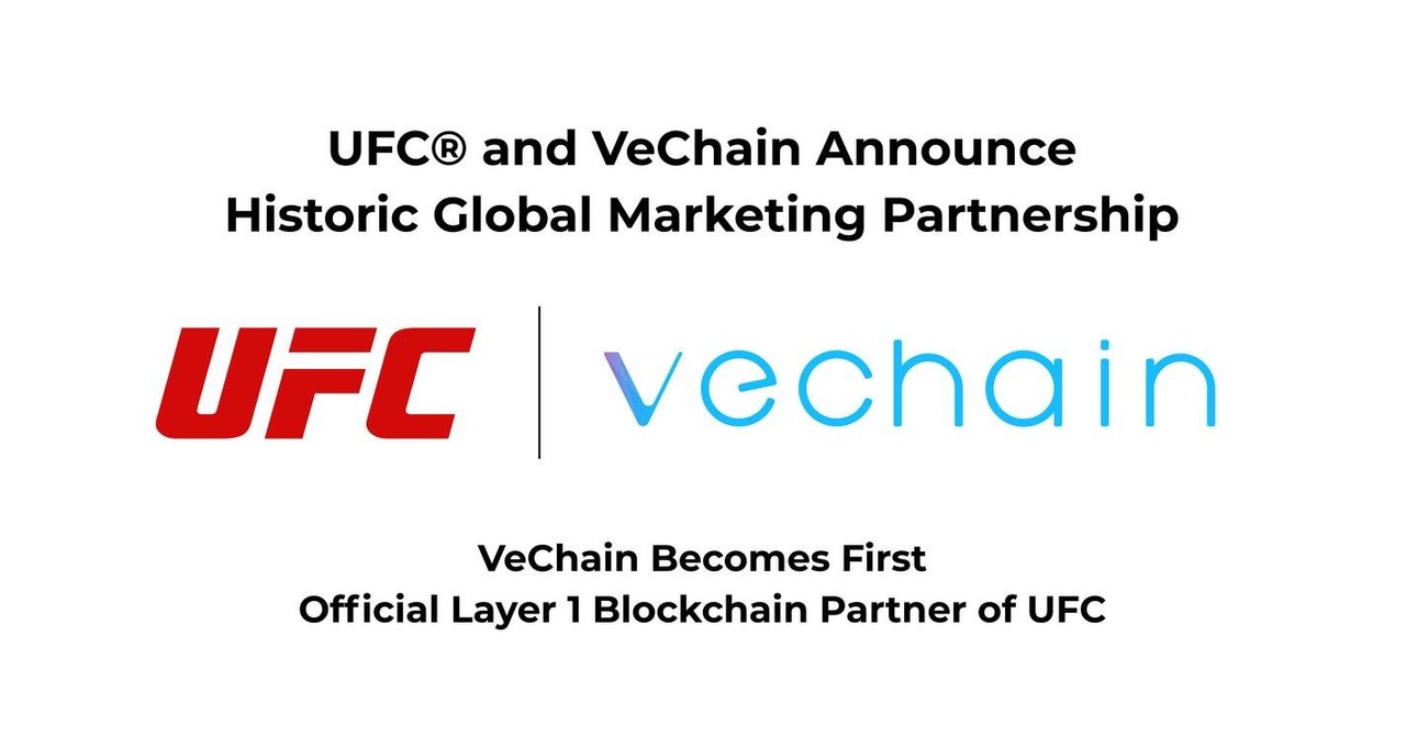 UFC® and VeChain Announce Historic Global Marketing Partnership