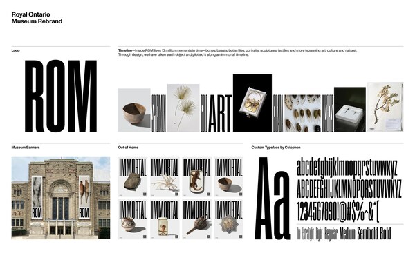 Leo Burnett Design rebrands ROM to help realize their vision as a world ...