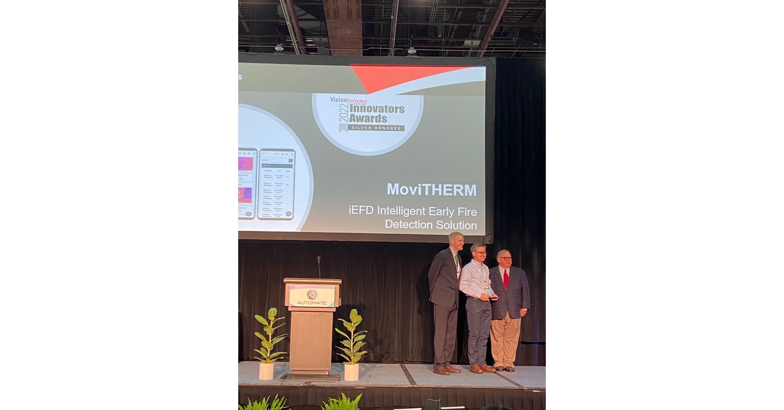 MoviTHERM Honored by Vision Systems Design 2022 Innovators Awards Program