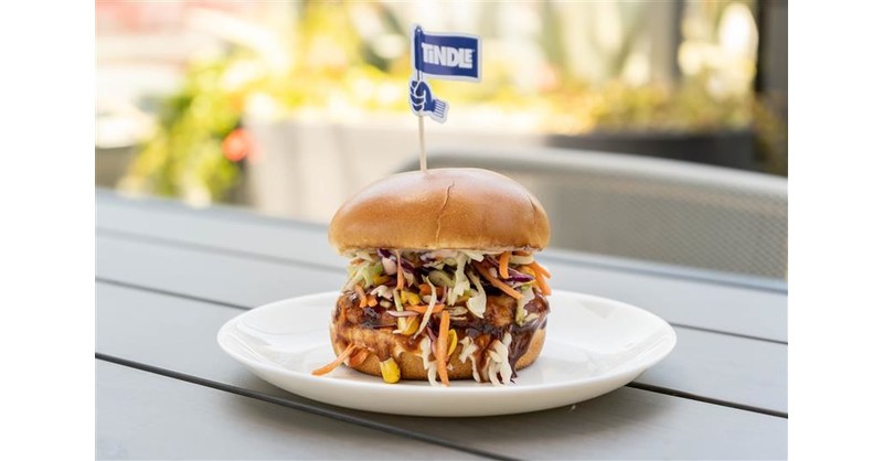 TiNDLE NOW AVAILABLE AT ALL VEGGIE GRILL RESTAURANTS NATIONWIDE