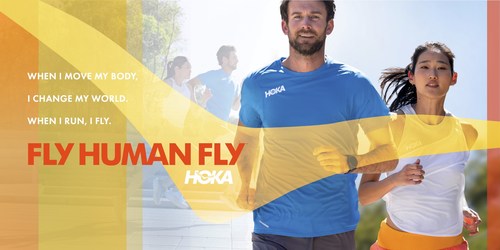 HOKA® INVITES HUMANS ACROSS THE GLOBE TO LACE UP AND FLY WITH THEIR ...