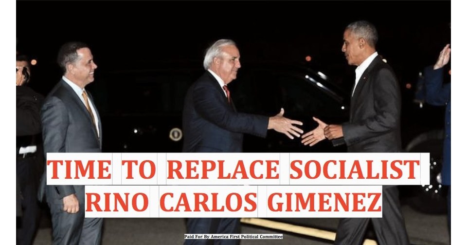 America First Makes RINO Carlos Gimenez (Fl-28) Top Target for Removal ...