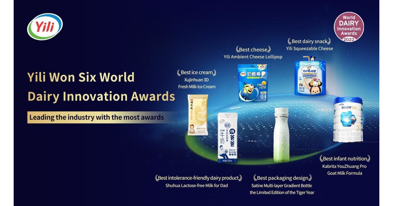 Winner of Six Awards, Yili Further Elevated Its Profile as a World ...