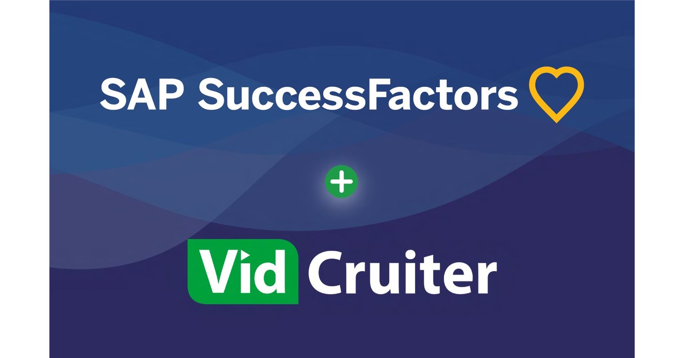 Recruitment Platform by VidCruiter Now Available on SAP® Store