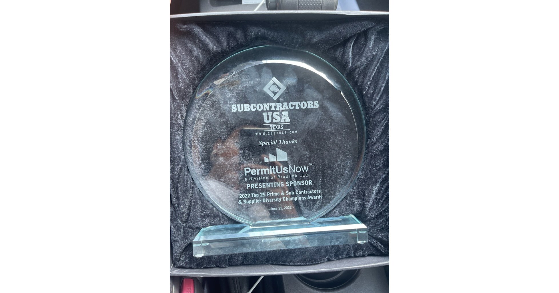 PermitUsNow Wins "Top 25 Subcontractors of the Year" Award