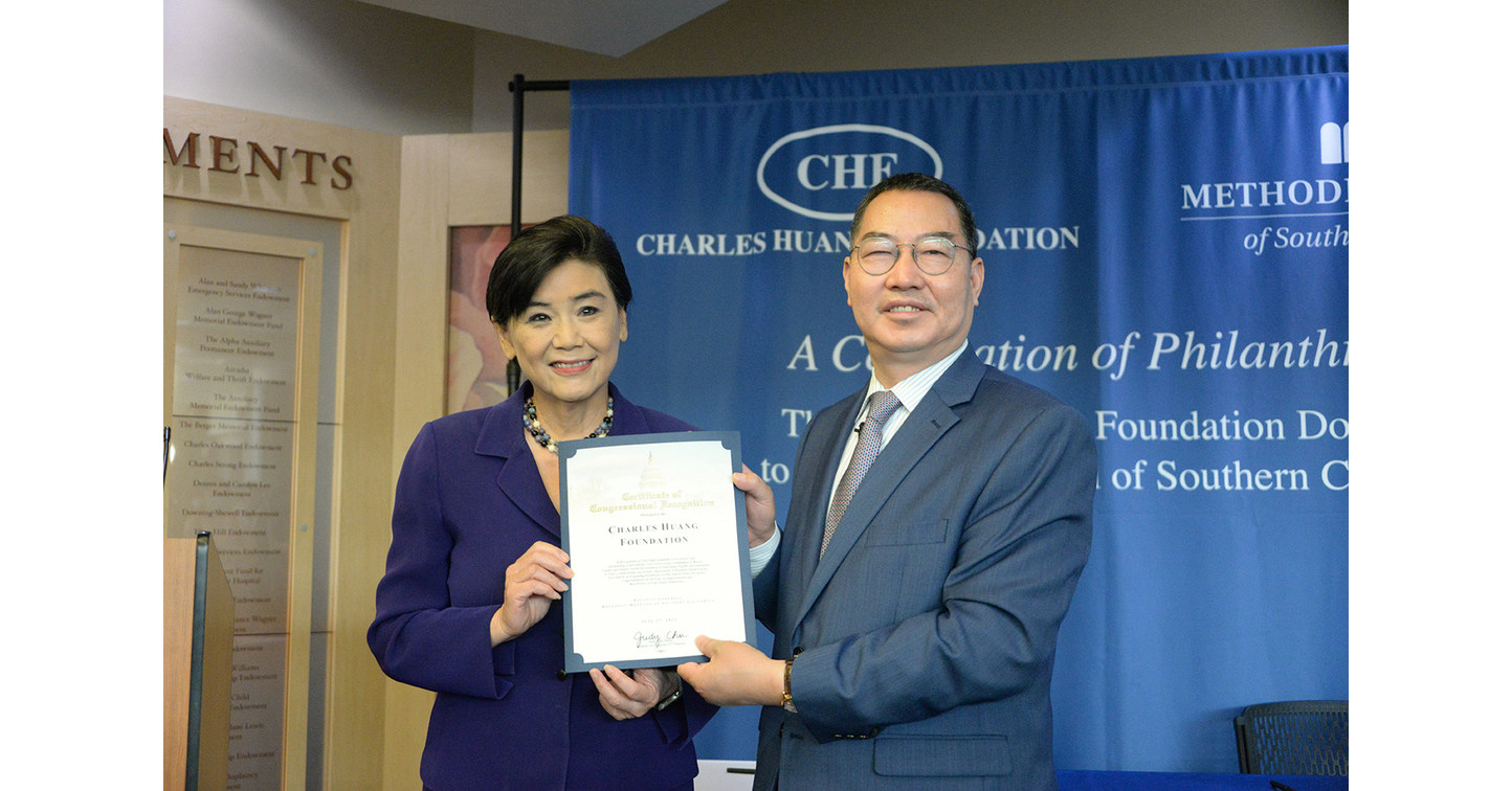 Charles Huang Foundation Makes Record-Breaking Donation to Methodist ...