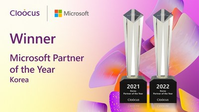 Cloocus recognized as the winner of the 2022 Microsoft Country Partner of the Year for the ...