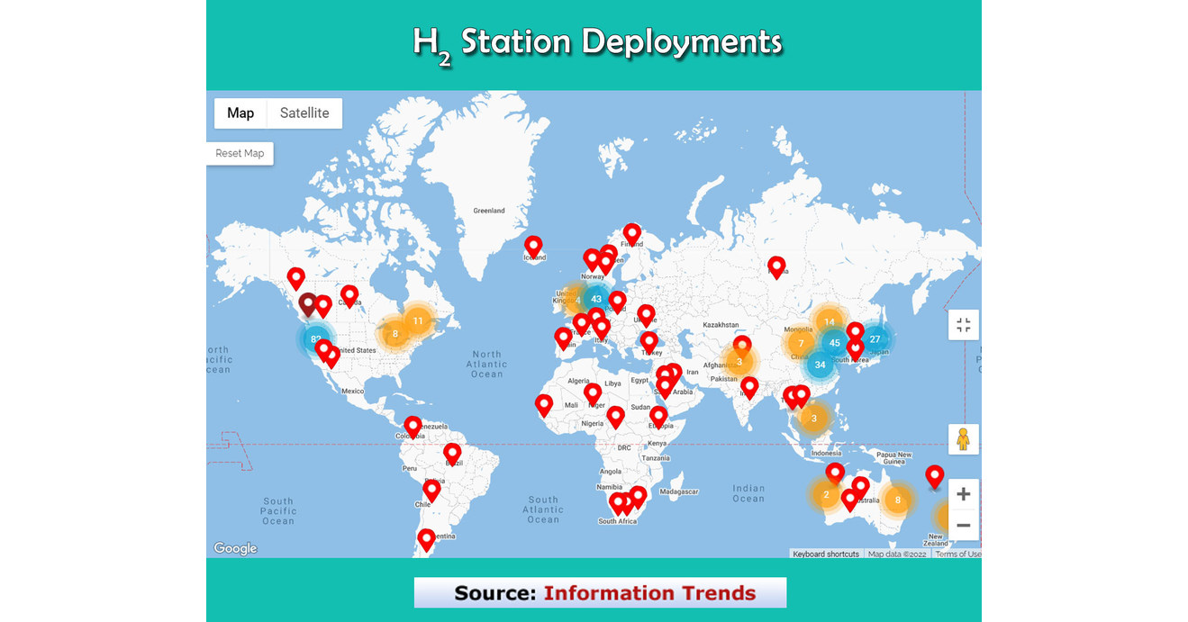 Information Trends Launches Comprehensive Global Database and Map of H2 ...
