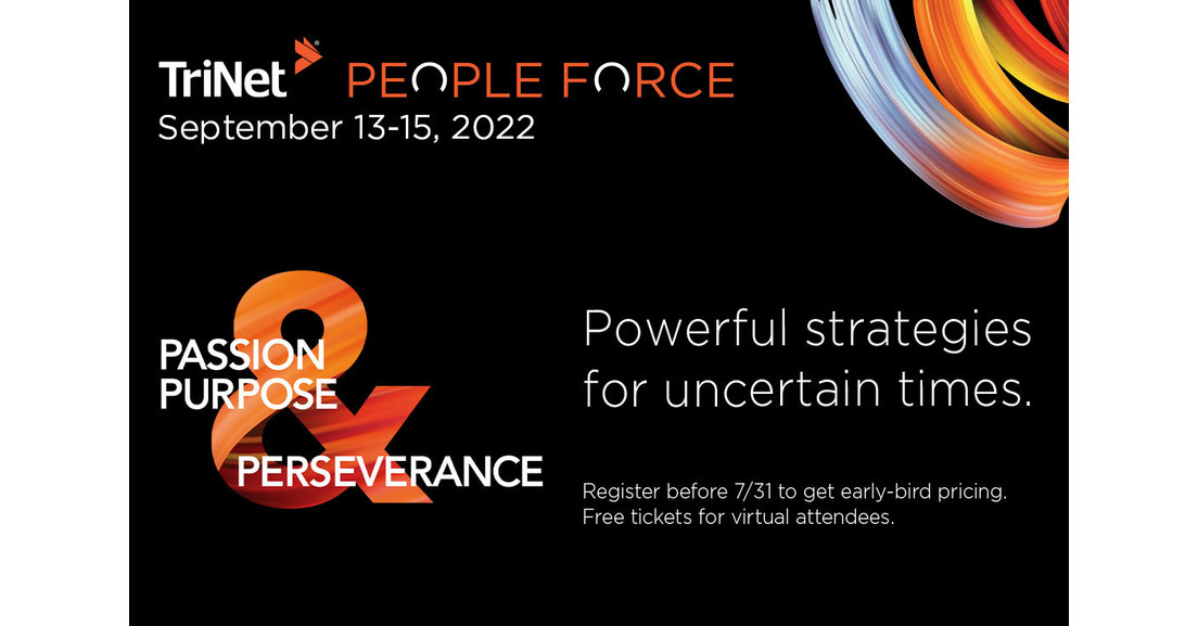 TriNet Announces Third Annual TriNet PeopleForce, Set for September 13 ...