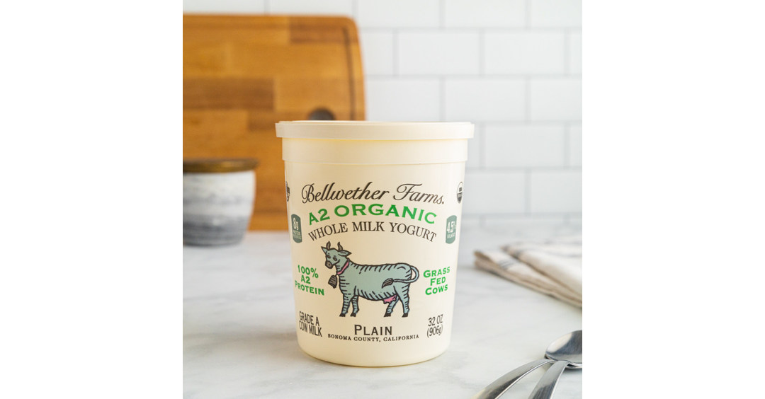Bellwether Farms' A2 Organic Cow Yogurt Selected as Winner in Good ...