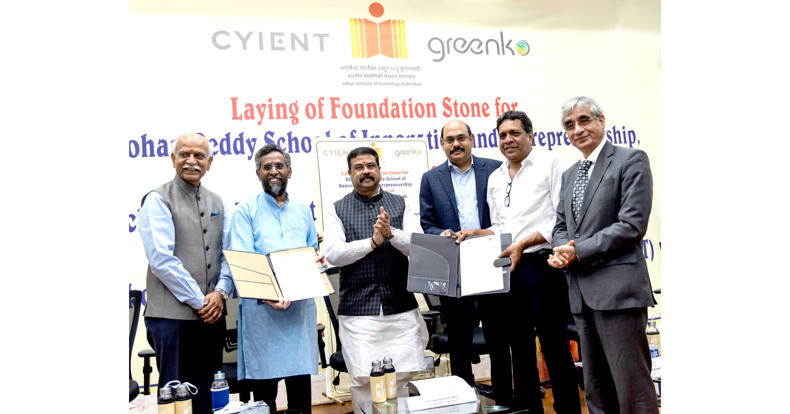 Greenko signs MoU with IIT Hyderabad to set up School of Sustainable ...