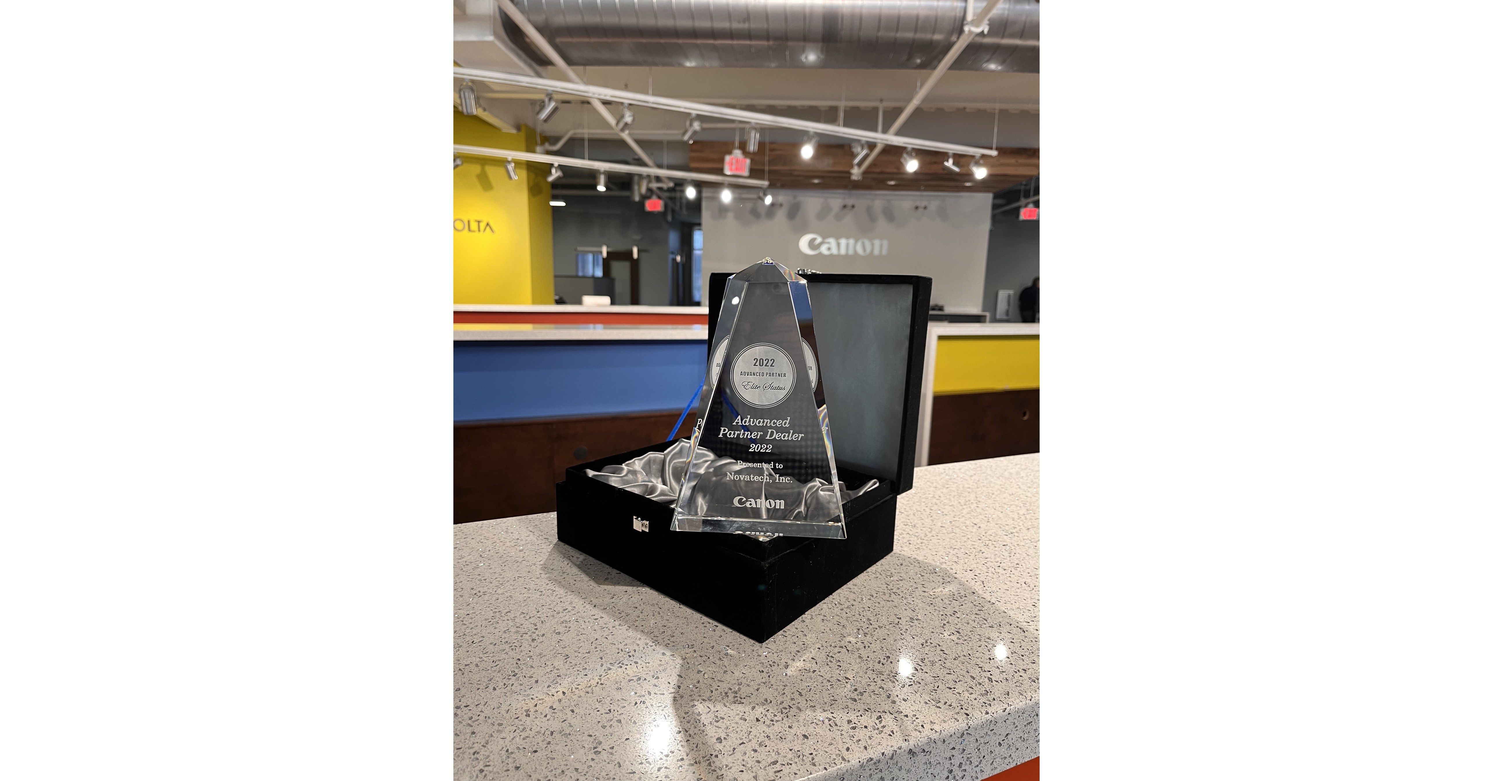 Novatech Joins Elite Top 10 Percent of Dealers as Canon Advanced Partner