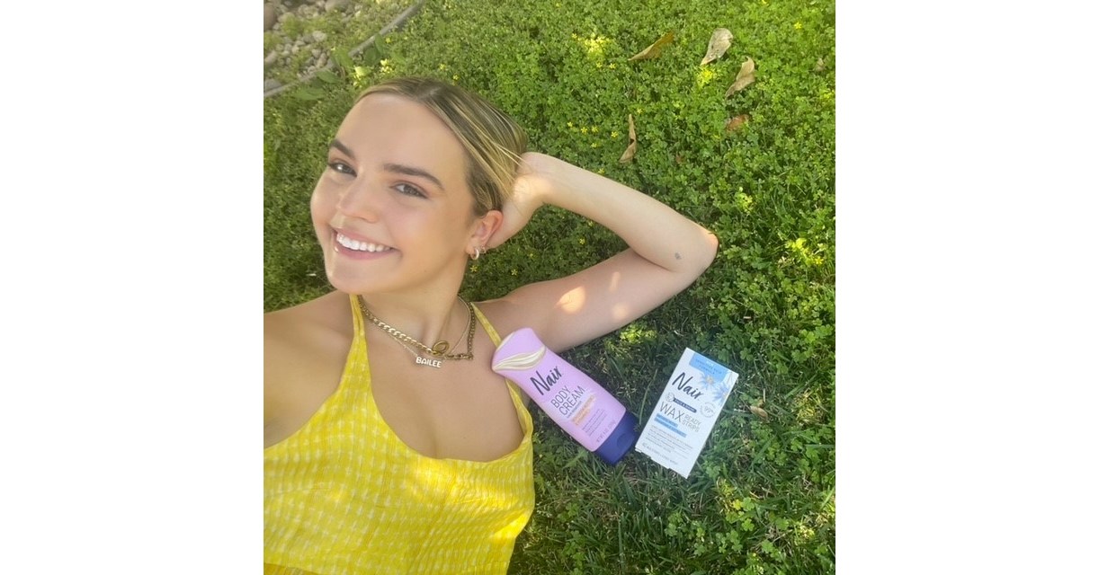 NAIR™ AND BAILEE MADISON COLLABORATE TO LAUNCH A SUMMER ESSENTIALS GIVEAWAY