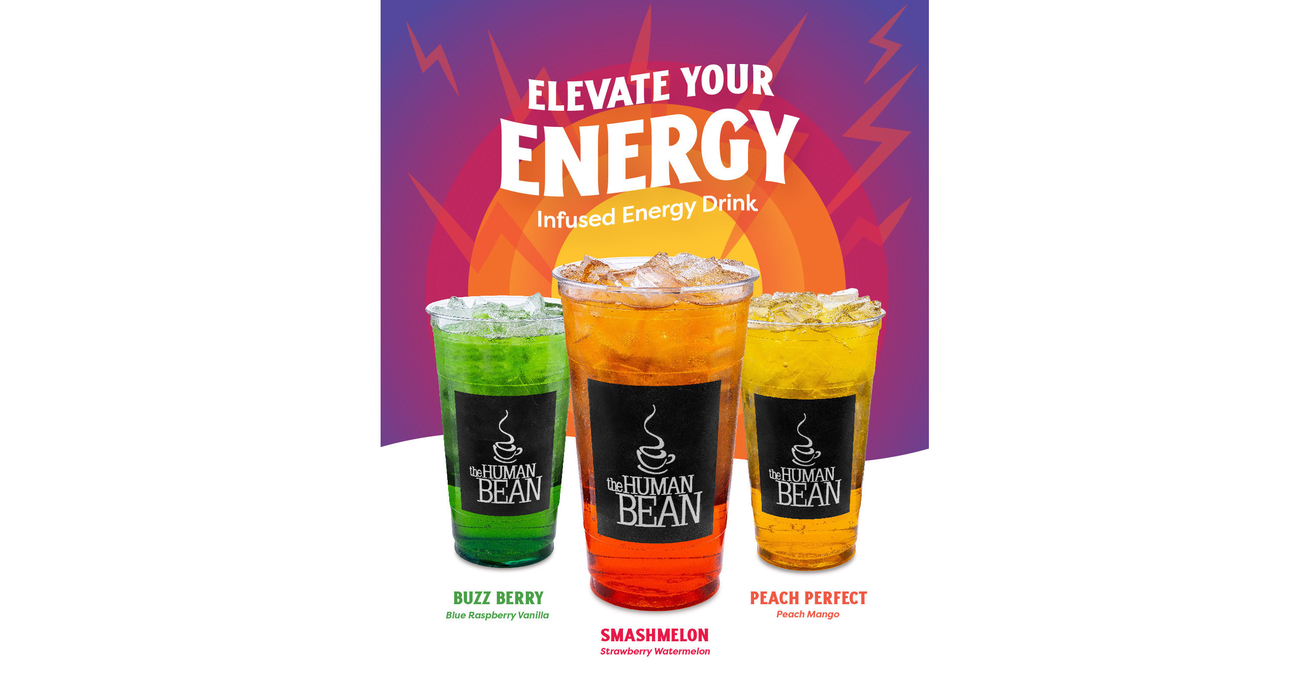 Cool Off & Flavor Up with Infused Energy at The Human Bean in July