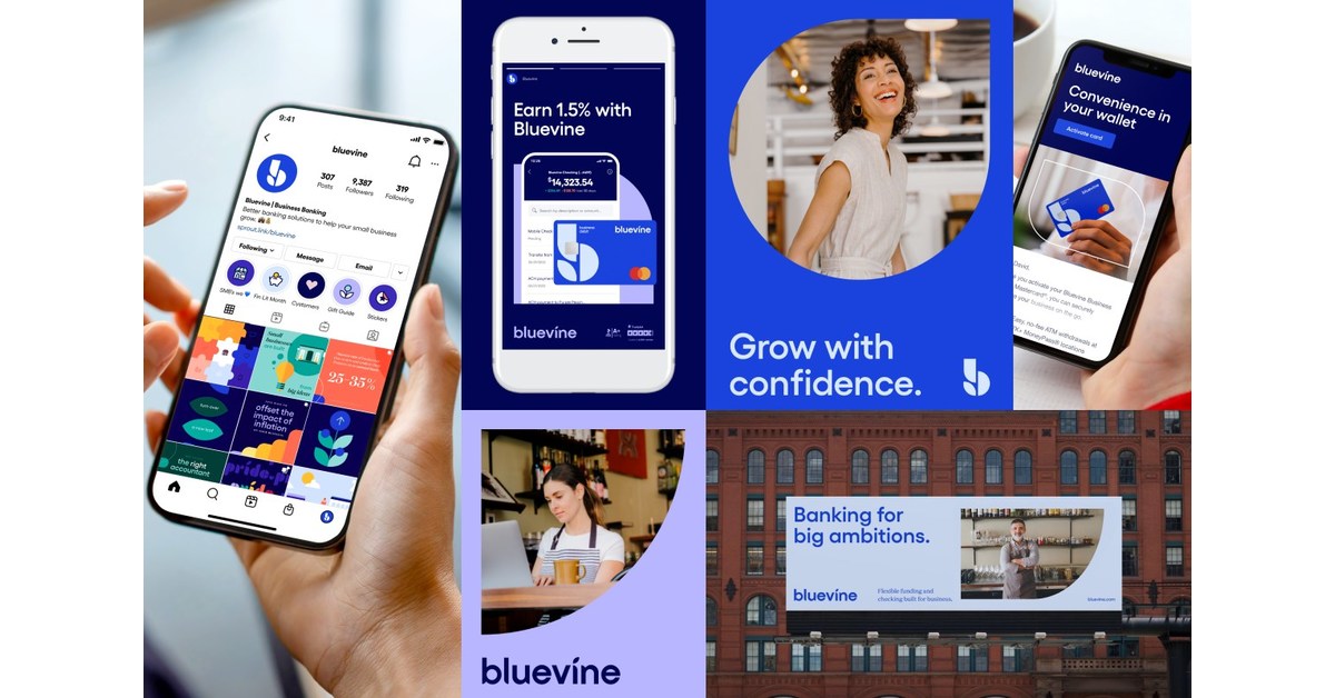 Bluevine announces its next-gen brand identity, reflecting the company ...