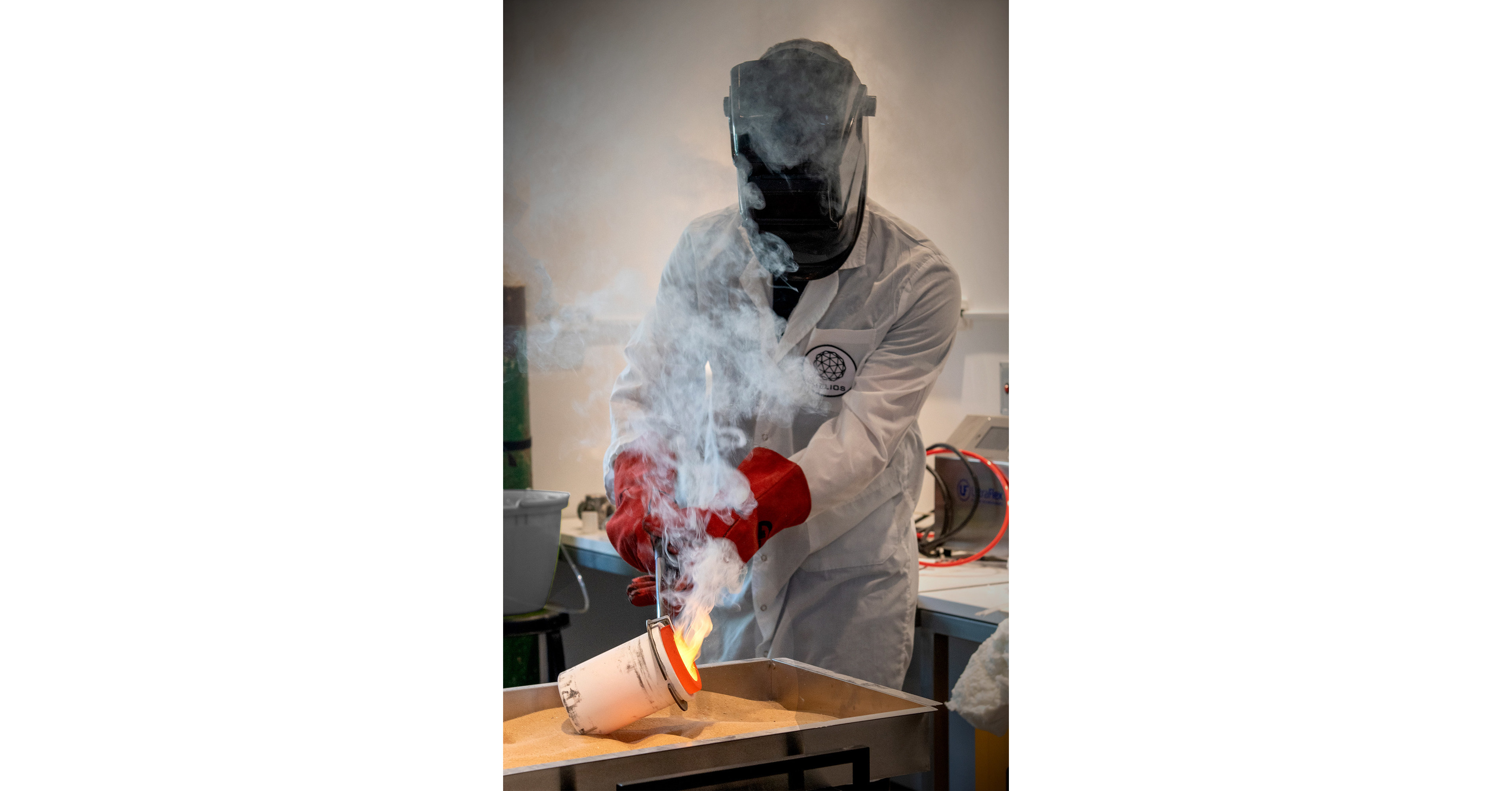 Helios - space tech start up discovers path to carbon free iron production